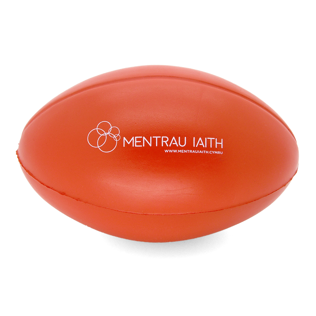 Promotional Squeezy Stress Rugby Balls
